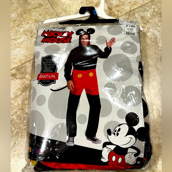 Disney | Other | Mickey Mouse Adult Costume | Poshmark
